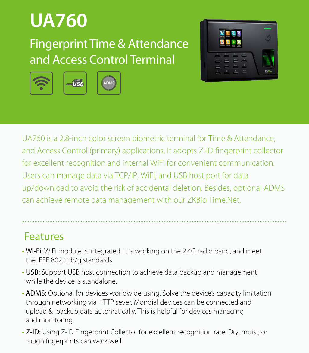 Fingerprint Clock and Time Attendance Systems | Universal Time ...