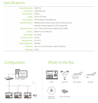 Fingerprint Systems – UTR Time Systems